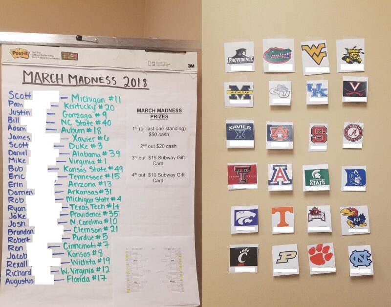 2018 NCAA March Madness - BaseTek