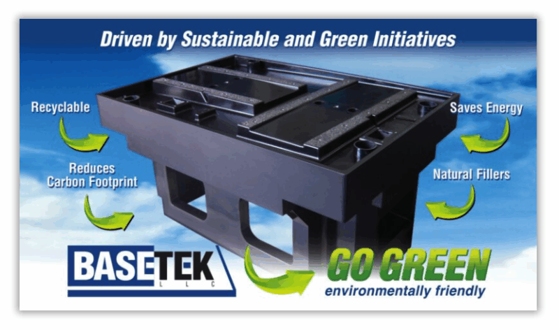 Mineral Cast Polymer Concrete - BaseTek